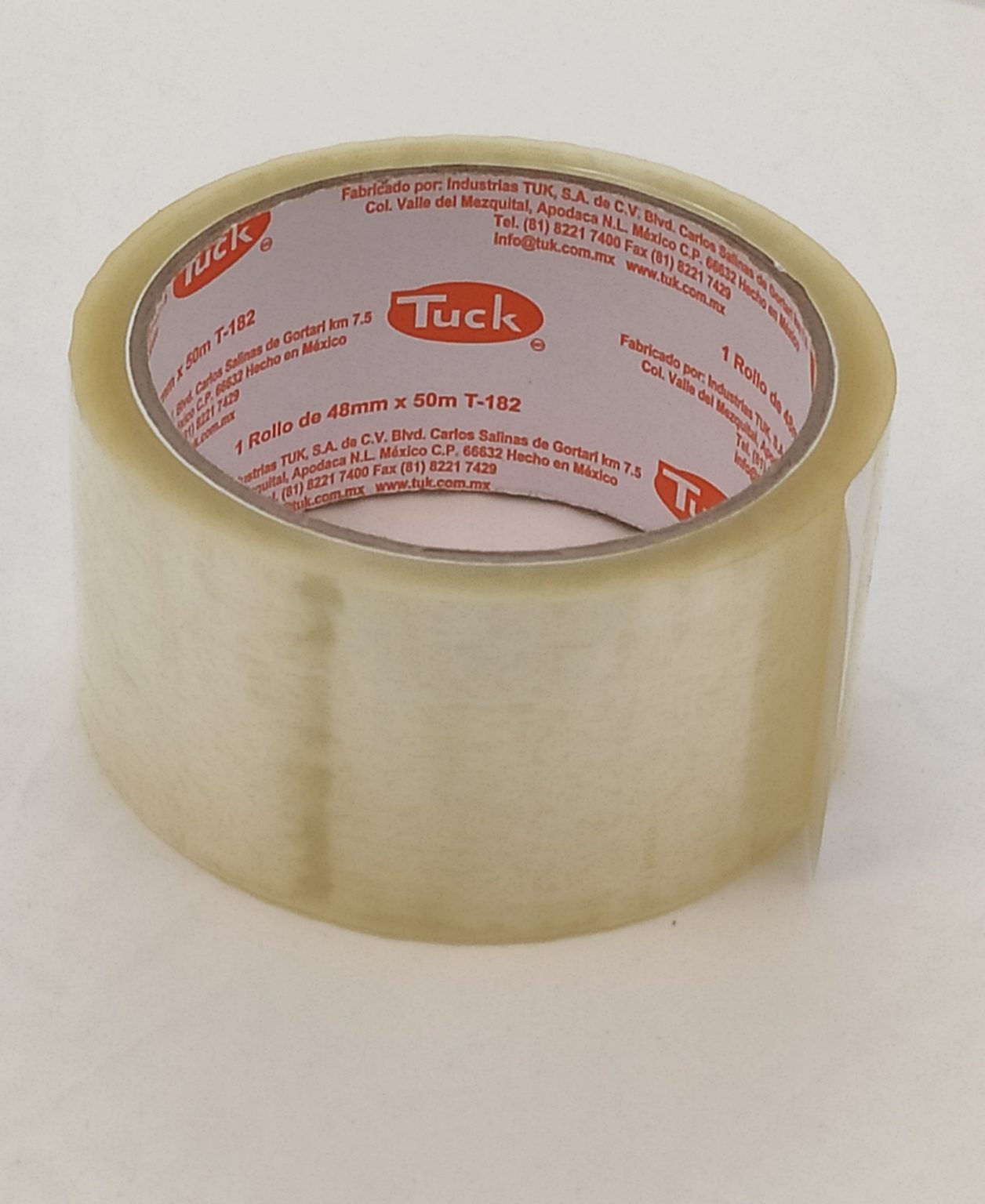 CINTA TRANSPARENTE T182 48X50 TUCK - Caja Natural